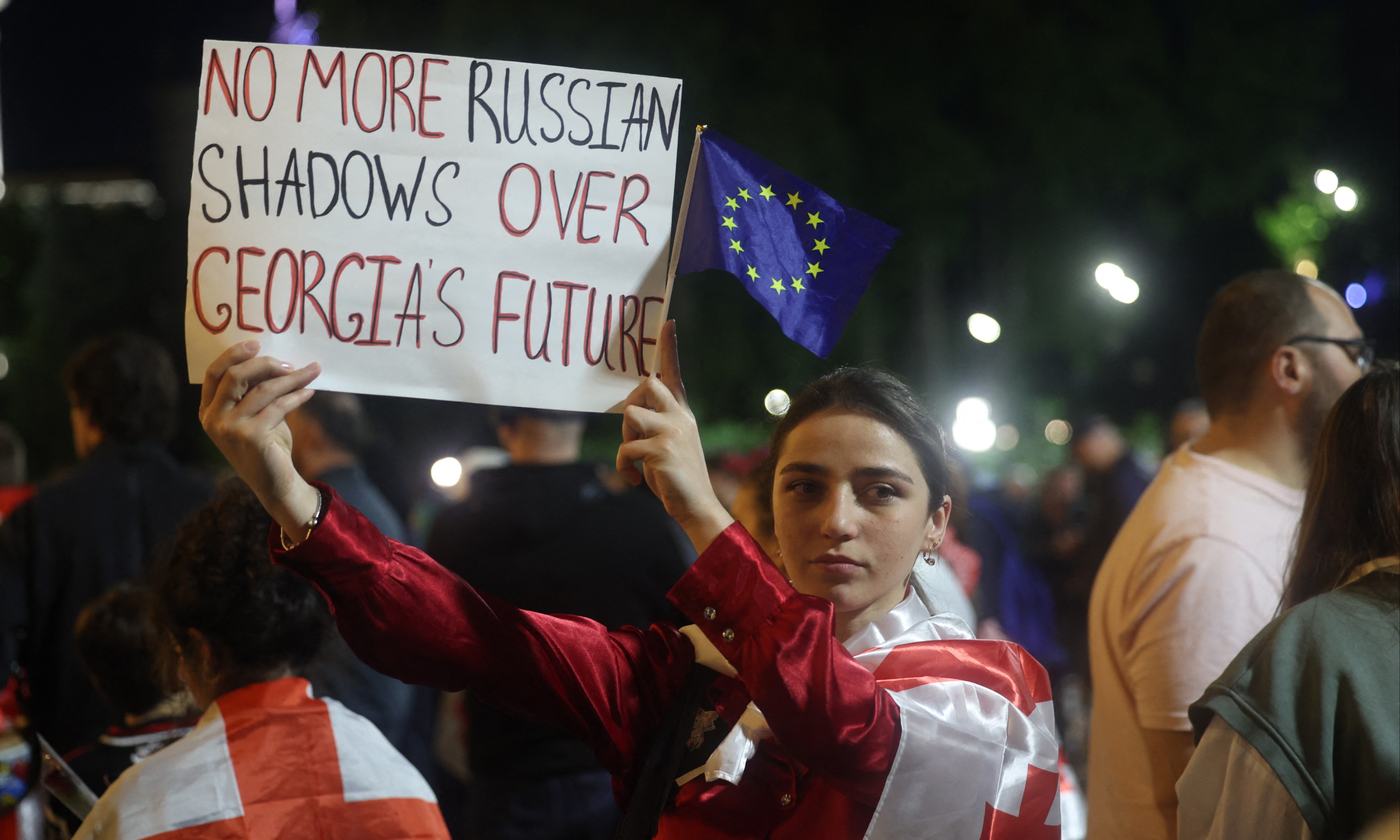 Georgian Protest: A Symptom of the Broader Battle for Alignment - The ...