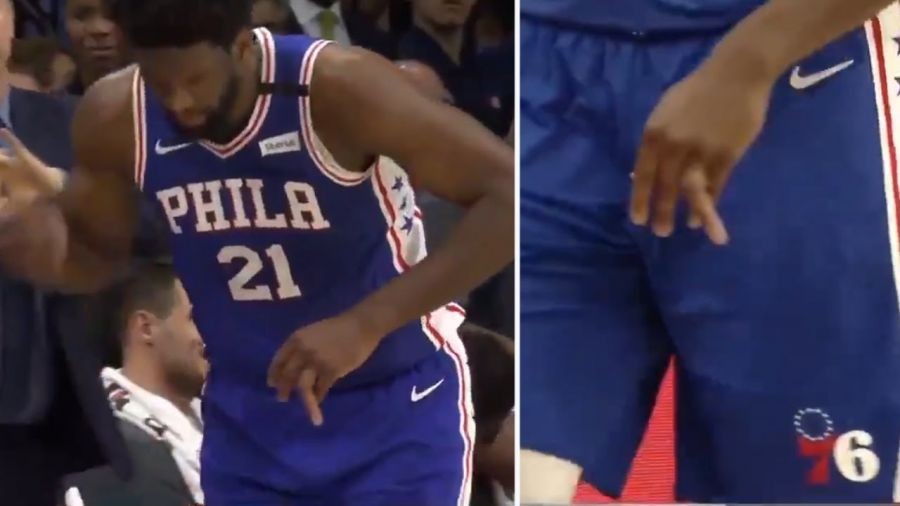 手指脫臼變形! 七六人隊Embiid帶傷持續奮戰，終止球隊四連敗 - NBA - 籃球 | 運動視界 Sports Vision