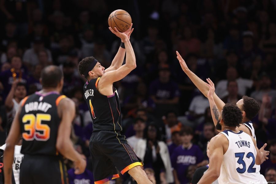 NBA》Devin Booker飆分無用 Anthony Edwards下半場發威助灰狼橫掃太陽 - NBA - 籃球 | 運動視界 ...