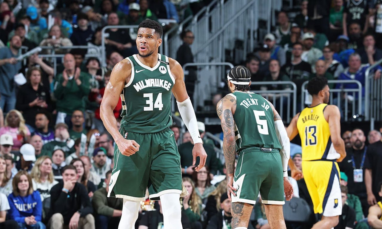 【NBA24-25:季後賽】先發換將加強火力，公鹿雙雄寫紀錄並修理溜馬 - NBA - 籃球 | 運動視界 Sports Vision