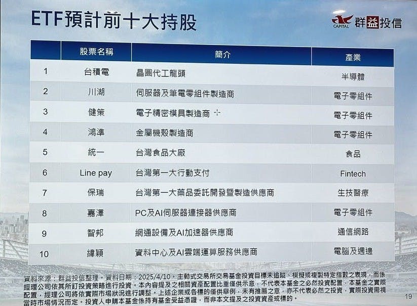 群益台灣強棒主動式ETF（00982A）5/5開募，經理人陳沅易分享選股哲學