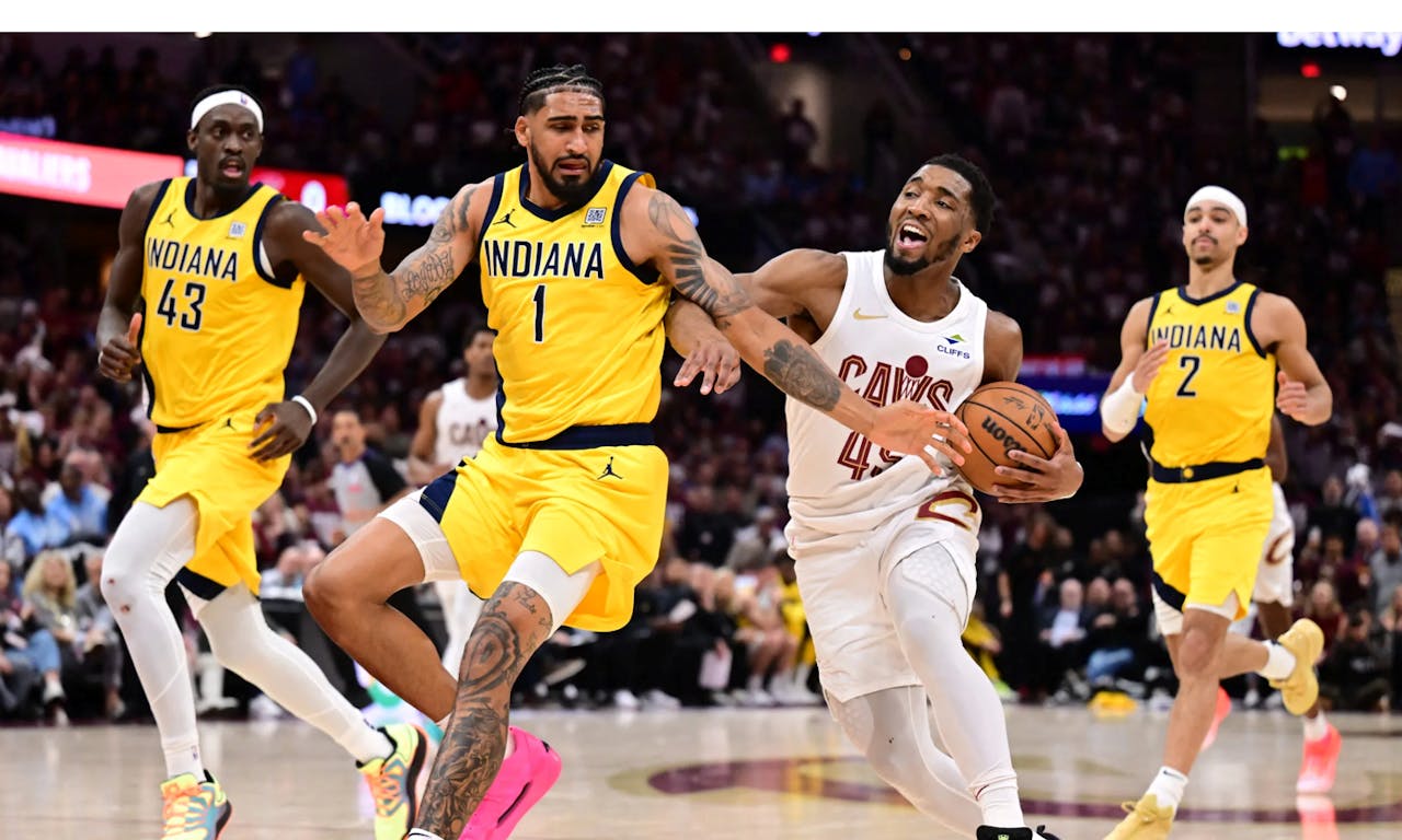 【NBA24-25:季後賽】下半場一波流相互往來，有防守的溜馬讓騎士只能低頭 - NBA - 籃球 | 運動視界 Sports Vision