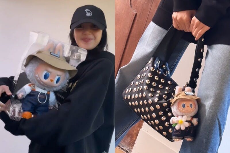 Blackpink Lisa同款吊飾找到了！POP MART旗下拉布布LABUBU公仔，台灣也能買到 - 開新聞 OPEN! News