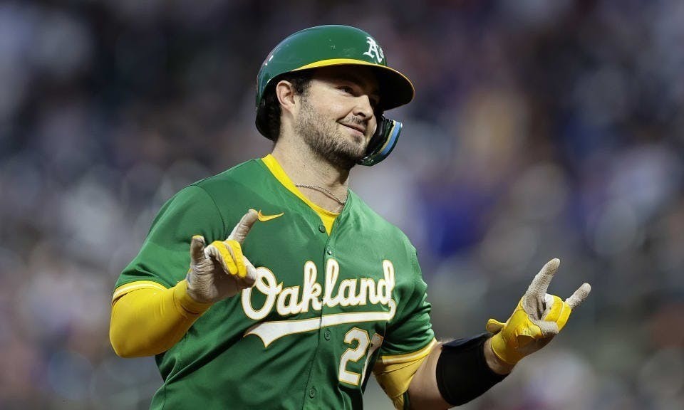 Shea Langeliers獲八月單月最佳球員 運動家未來捕手指日可待 - MLB - 棒球 | 運動視界 Sports Vision