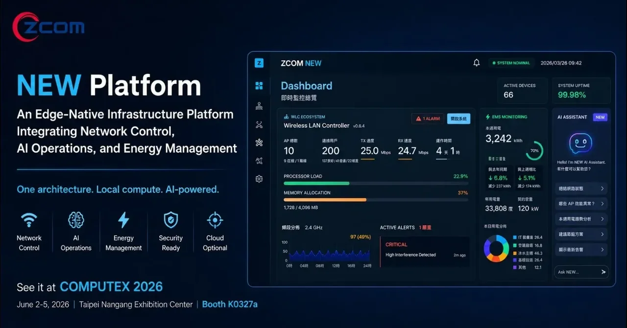 Z-COM 於 Computex 2026 正式發表 NEW Platform - INSIDE