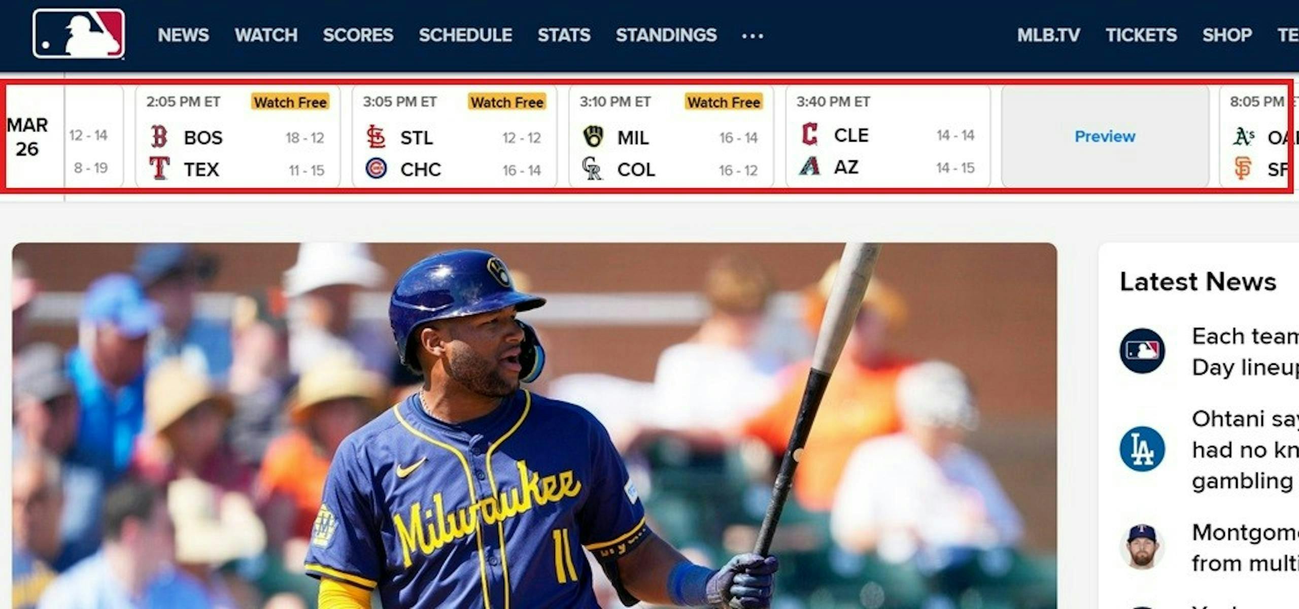 2024年MLB美國本土開幕賽3/28登場：線上直播、電視轉播頻道整理，賽程表與隊伍積分這裡查 - TNL The News Lens 關鍵評論網