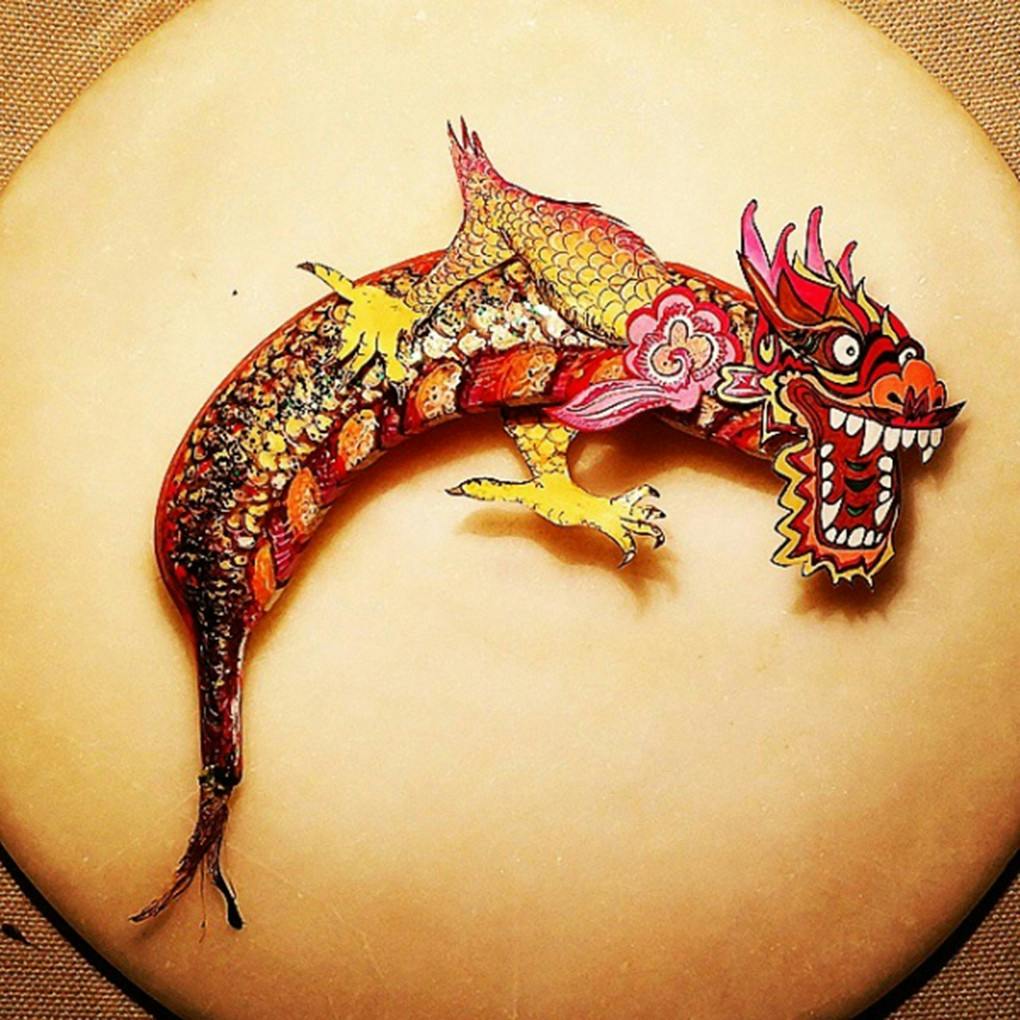 廚師帶頭玩食物！Elisa Roche 令人驚豔的香蕉彩繪 (89328) - Cool3c