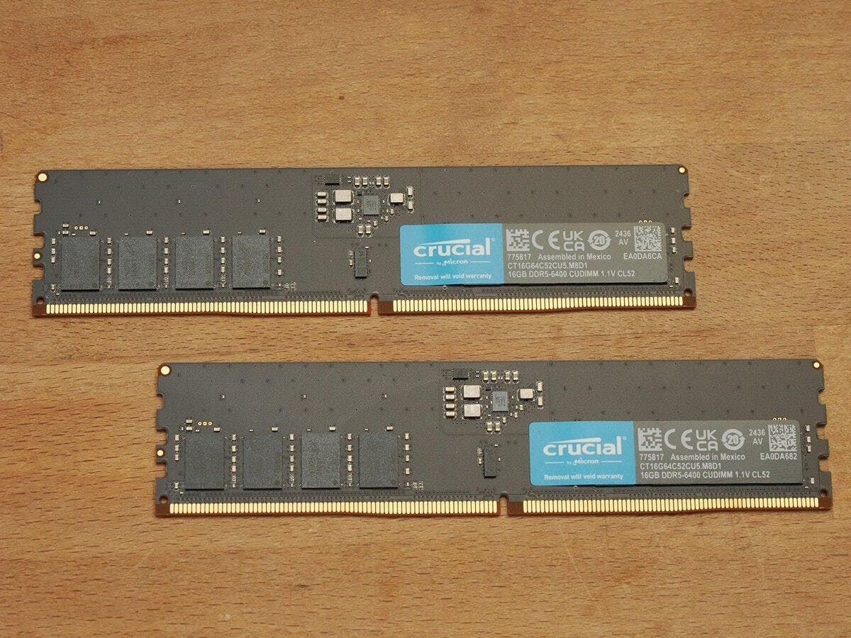 Intel證實Core Ultra 200S Refresh桌上型處理器將支援原生7200MT/s的CUDIMM DDR5記憶體 #Arrow ...