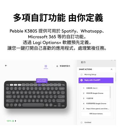 鍵盤功能一次搞懂！Logitech 羅技 Pebble Keys 2 K380s 跨平台藍牙鍵盤操作教學。 #Shopping guide ...