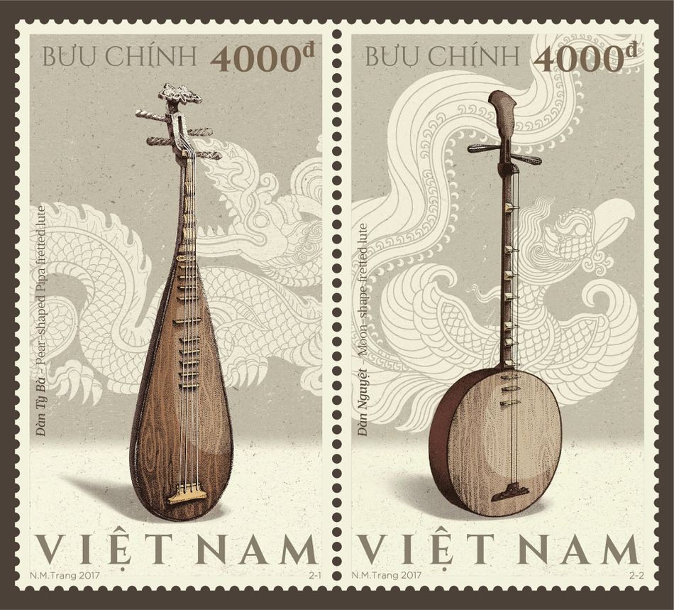 ILLUSTRATION: Artist Inks Vietnam's Iconic Musical Instruments - The ...