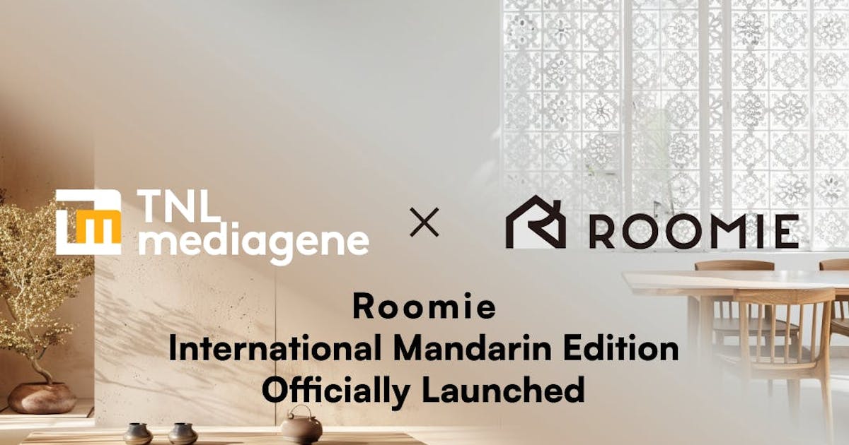 Roomie: a Media Proposing a New Lifestyle Based on the Home, TNL Mediagene Launches ...