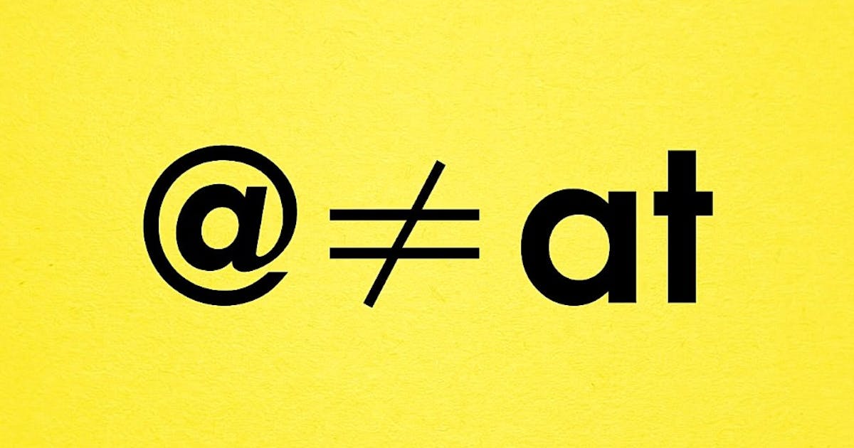 【影片】它本來不是小老鼠也不是at，「@」符號到底哪來的？ - TNL The News Lens 關鍵評論網
