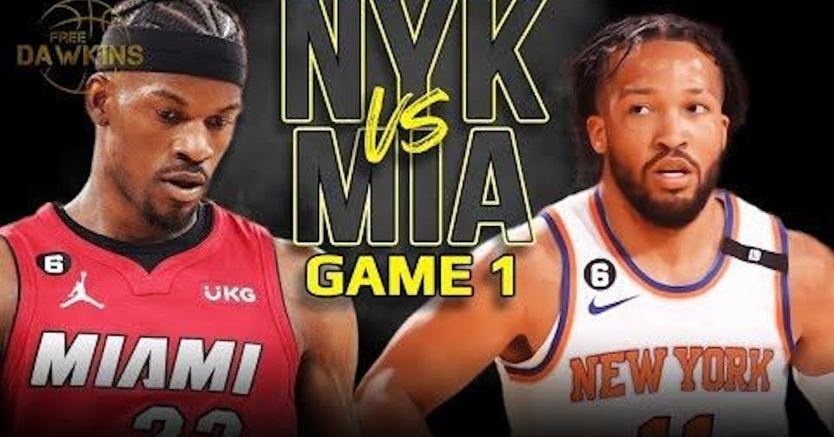 【NBA 熱火vs尼克G1】尼克士氣高漲，熱火持續火燙 - NBA - 籃球 | 運動視界 Sports Vision