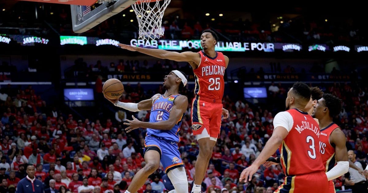 西區附加賽-鵜鶘雷霆關鍵一戰，SGA好強... - NBA - 籃球 | 運動視界 Sports Vision