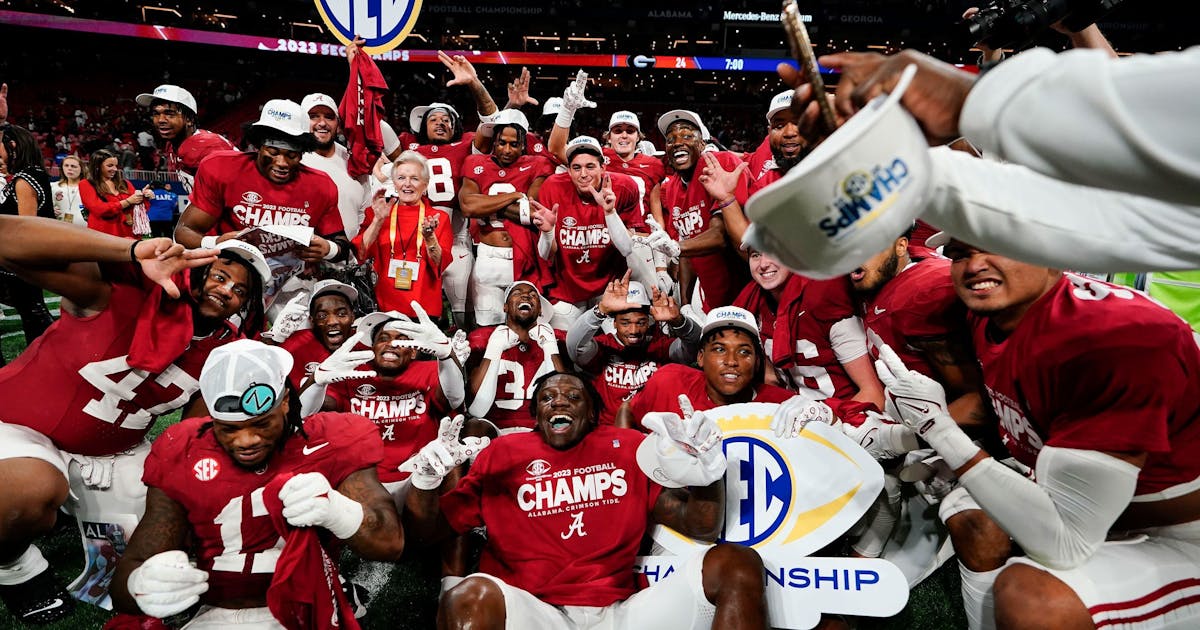 Alabama Crimson Tide 2023-2024 SEC Championship - NFL | 運動視界 Sports Vision