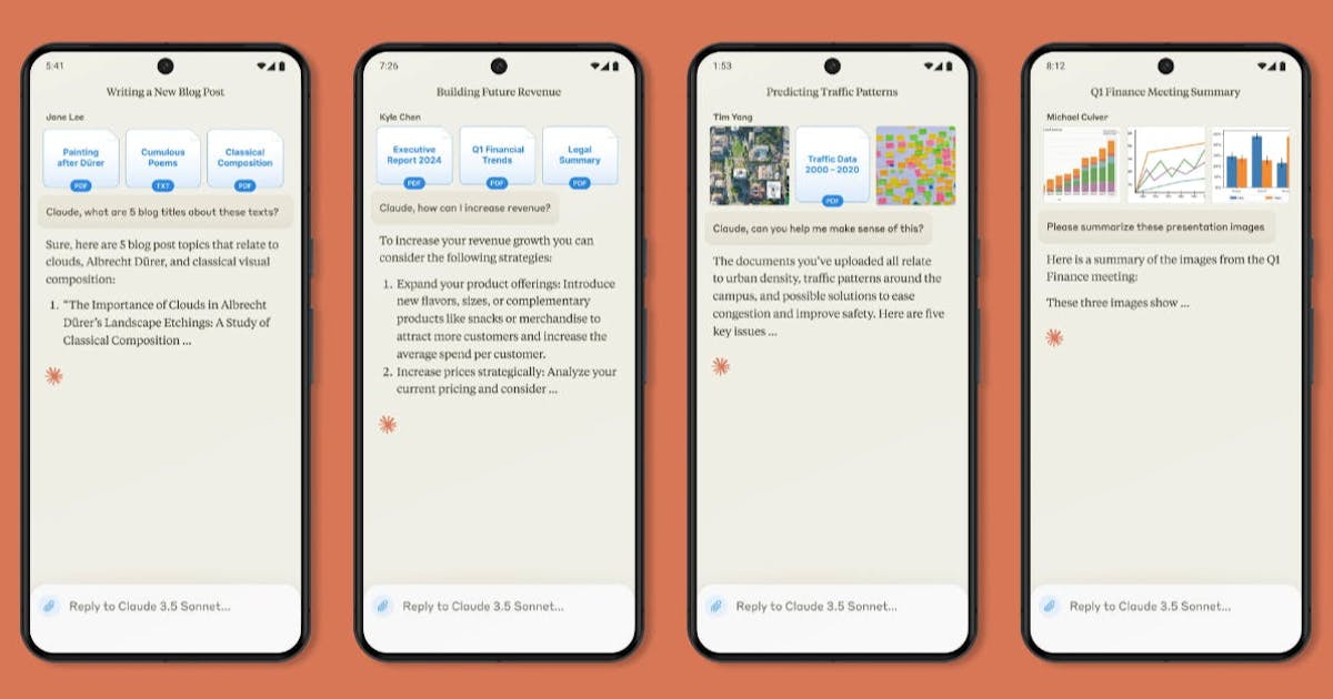 Anthropic 終於推出 Claude 的 Android app！ - INSIDE