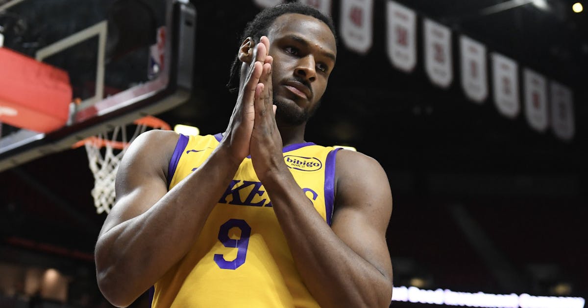 NBA》被放大檢視的表現 Bronny James是真貨還是假貨？ - NBA - 籃球 | 運動視界 Sports Vision