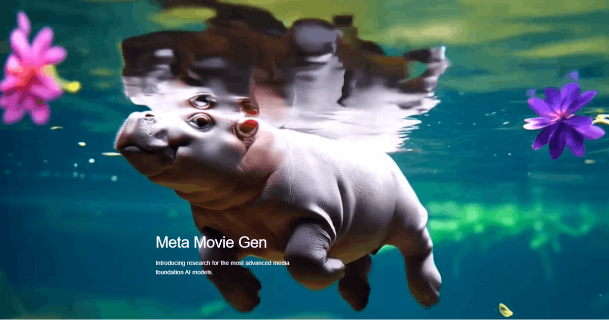 Meta 推出「Movie Gen」：自動生成 16 秒影音內容，稱效果更勝 OpenAI Sora！ - INSIDE