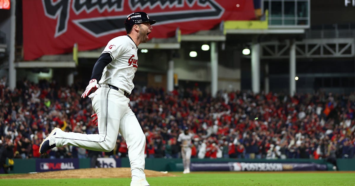 MLB季後賽》David Fry 再見兩分砲，克里夫蘭守護者戲劇性扳回一城 - MLB - 棒球 | 運動視界 Sports Vision