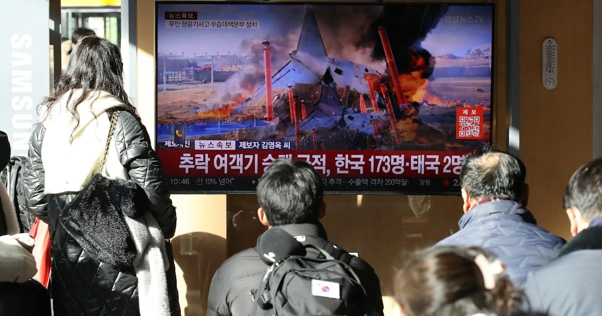 韓國濟州航空波音737客機降落時失控，至少28人罹難、搜救任務進行中 - TNL The News Lens 關鍵評論網