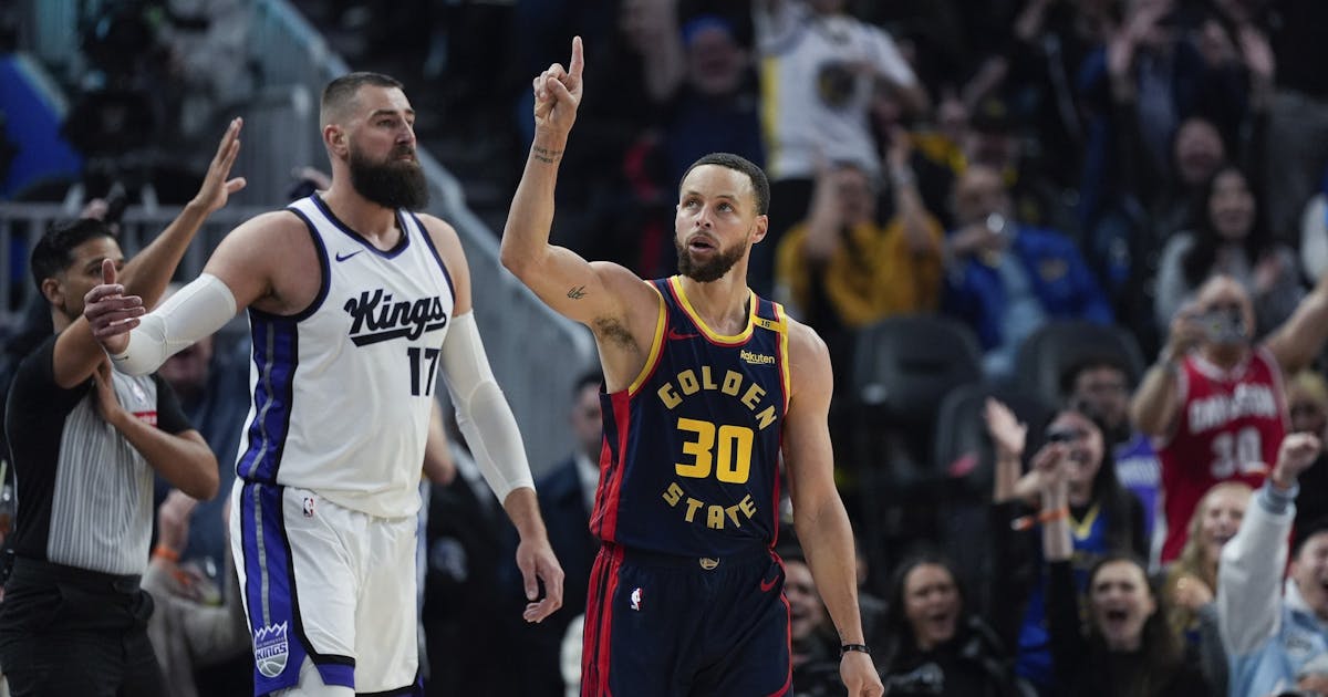 NBA》Stephen Curry生涯4000顆三分球達標 勇士輕取國王 - NBA - 籃球 | 運動視界 Sports Vision