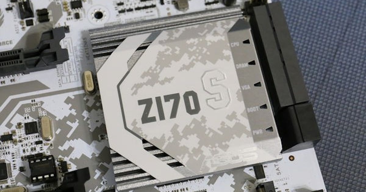 ASUS TUF SABERTOOTH Z170S 雪白現身搶先看 (107571) - Cool3c