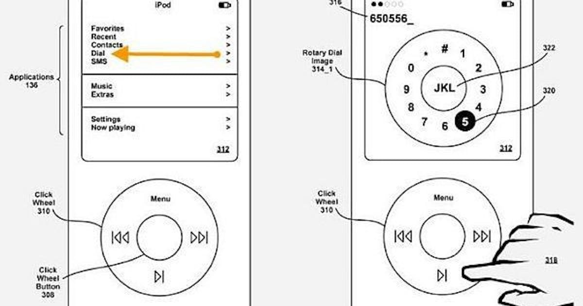 如果 iPhone 是基於 iPod 來設計的話...... #patent (53020) - Cool3c