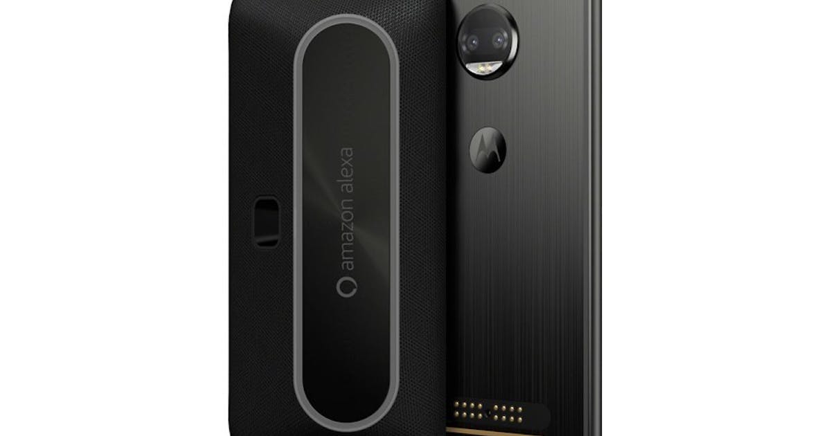 搭載亞馬遜Alexa數位助理服務的Moto Mods正式亮相，但價格並不便宜 (130118) - Cool3c