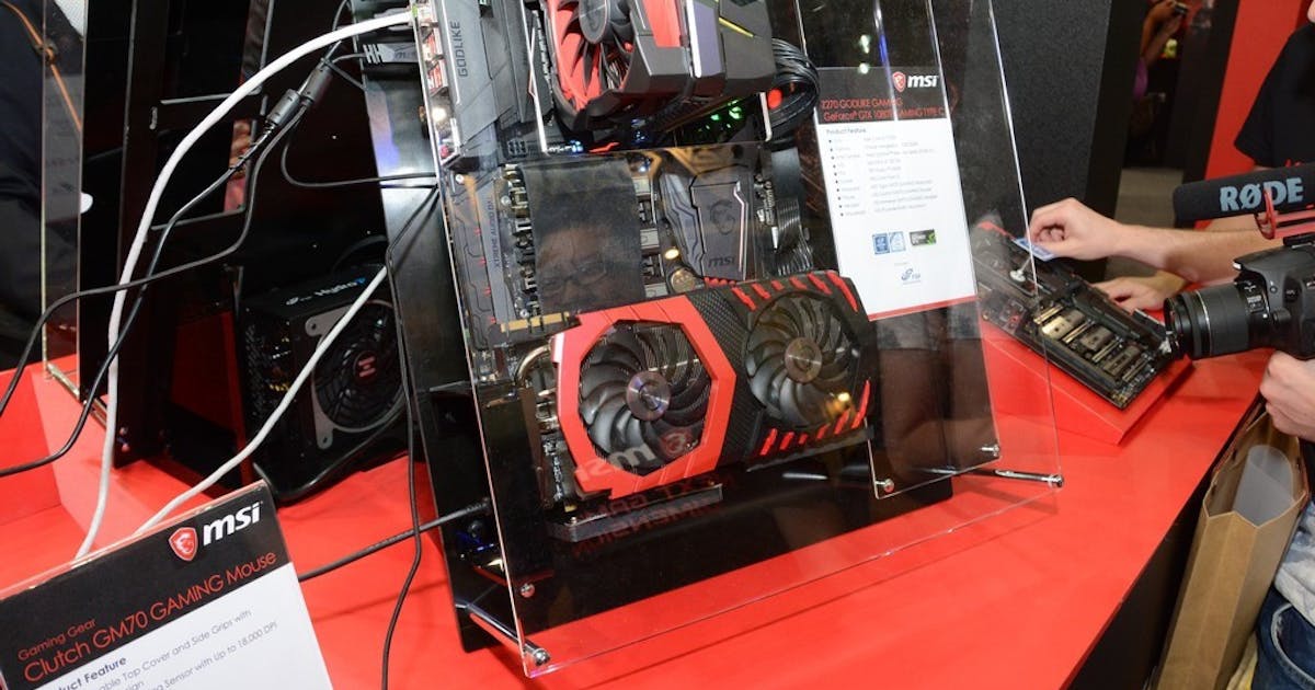 Computex 2017：全球首張USB Type C顯示卡 微星GTX 1080Ti GAMING TYPE C #msi (124826 ...