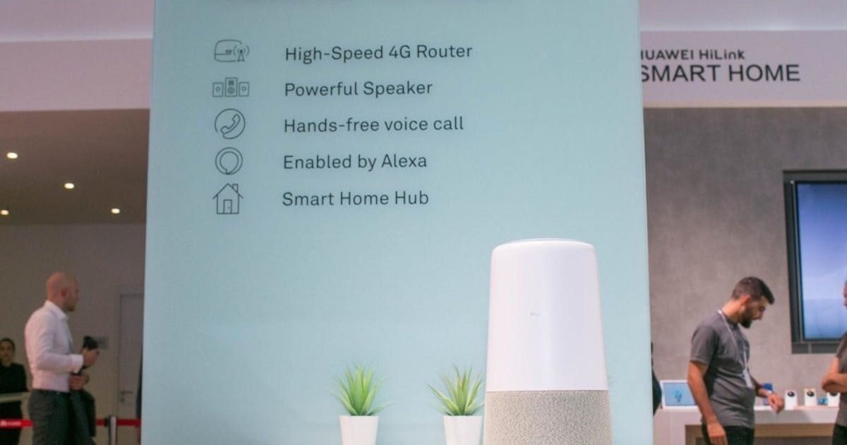 華為4G LTE網路路由器兼智慧喇叭AI Cube 將整合Amazon Alexa數位助理 (137495) - Cool3c