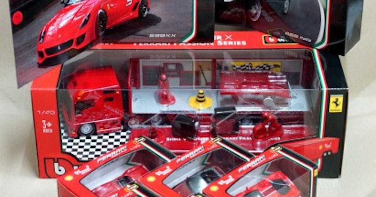 Shell X Ferrari 試模型車影片報告 (96860) - Cool3c