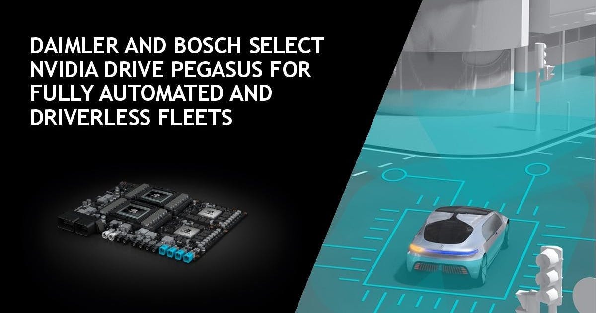 Daimler 與 Bosch 宣布將採用 NVIDIA Drive Pegasus 作為自駕計程車平台 #Mercedes-Benz /賓士 ...