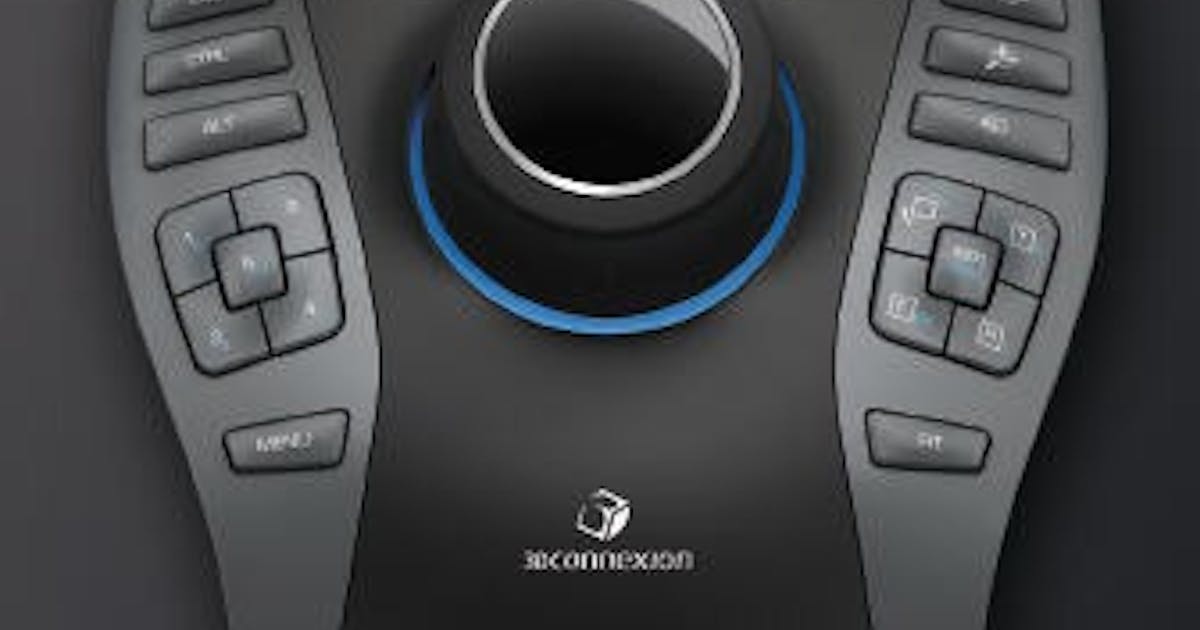 SpacePilot Pro 3D 滑鼠 #鼠宅窩 (7548) - Cool3c