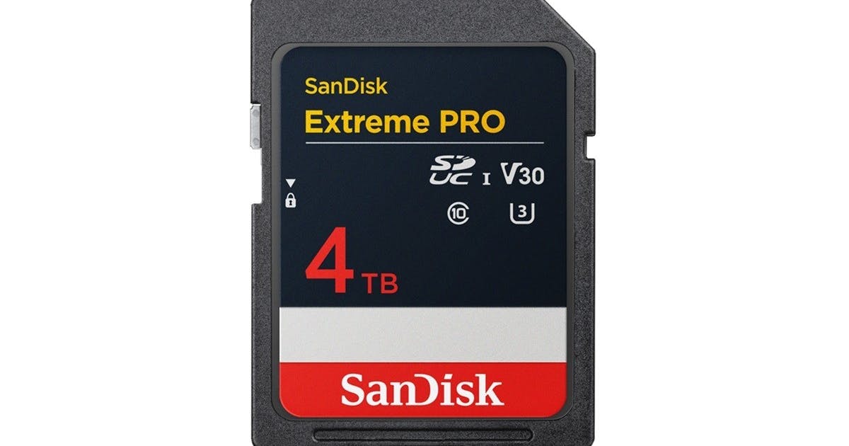 Western Digital公布最大容量4TB的SanDisk Extreme PRO SDUC卡等多項專業記憶卡 #UHS-I ...