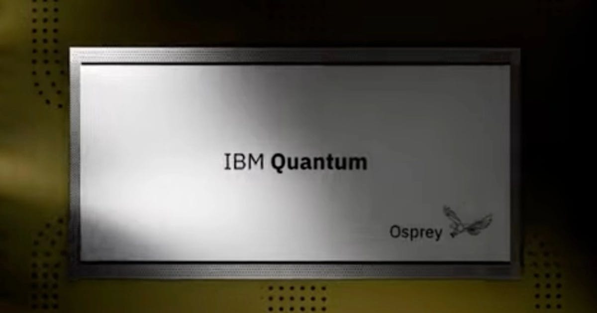 IBM 量子處理器 Osprey 發表 可達 433 量子位 2025 年要打造可達 4158 以上量子位的 Kookaburra #量子運算 ...