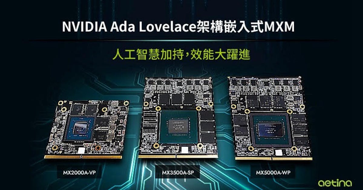 安提國際推出NVIDIA Ada Lovelace架構嵌入式MXM GPU模組，可為嵌入式電腦帶來高效能圖形與AI性能 #光線追蹤 (208917) - Cool3c