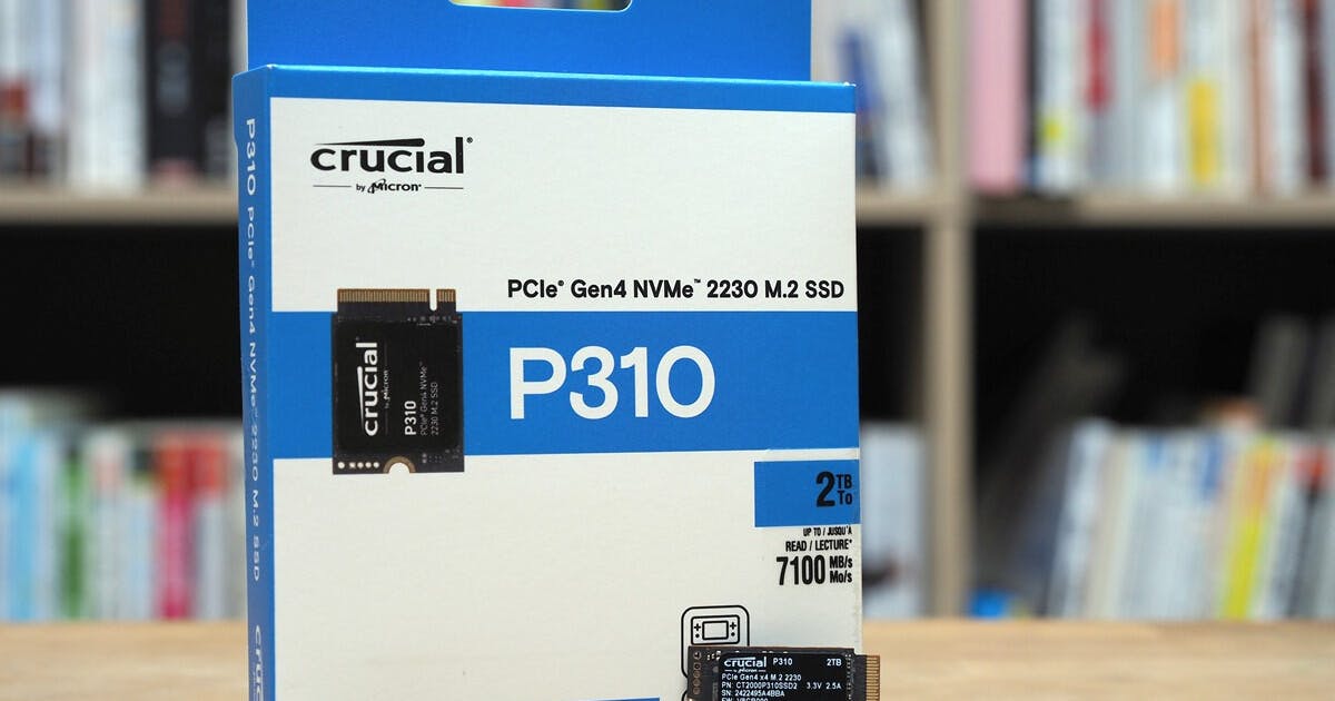 美光Crucial P310 M.2 2230 PCIe Gen 4 SSD評測，達最高2TB、7,100MB/s的PC掌機升級神器 (222429) - Cool3c