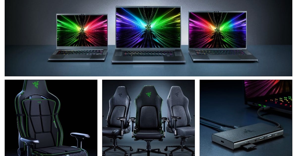 CES 2024：Razer公布Project Esther HD觸覺技術遊戲靠枕、新一代Razer Blade筆電與Iskur V2電競椅等 ...