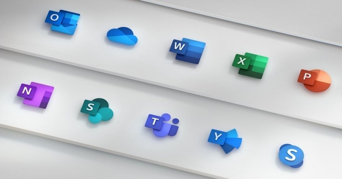 Office 365換上全新圖示 統一採Fluent Design風格 全面進入雲端整合應用 (139568) - Cool3c