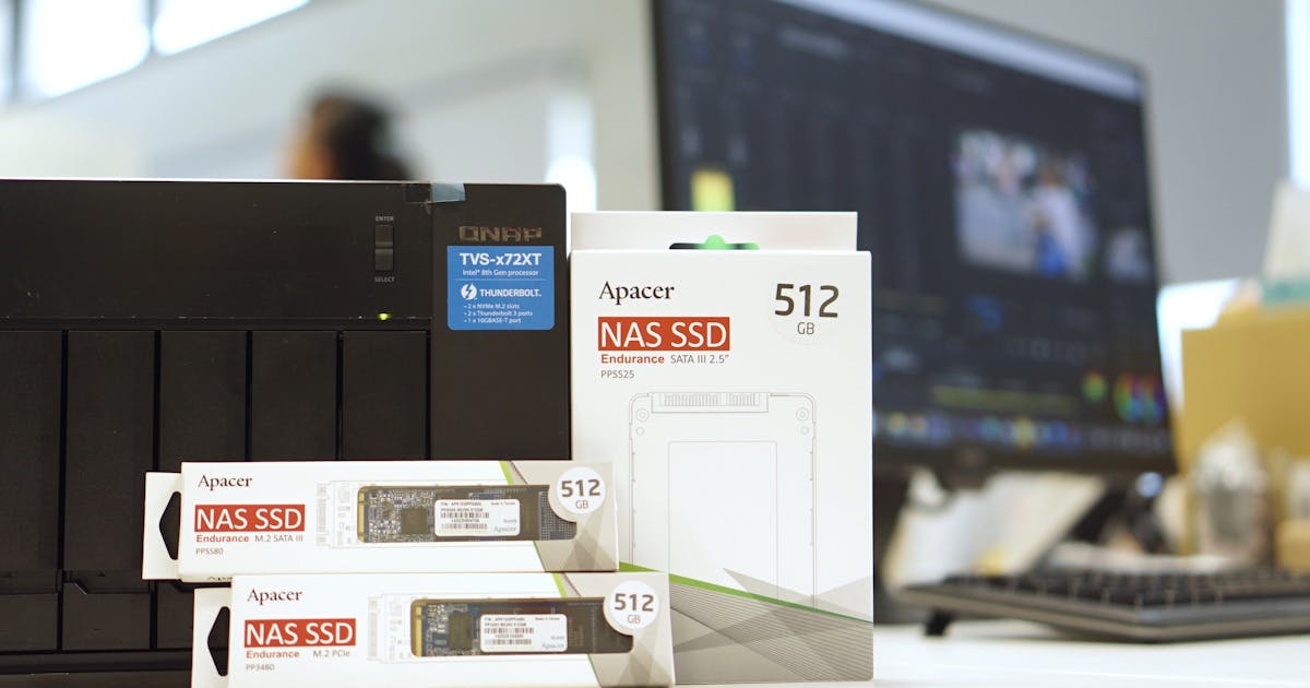 Apacer NAS 專用 SSD 搭配 QNAP NAS 效能實測：高速存取 4K 影片，大幅提升影音傳輸效率 #固態硬碟 (156643 ...
