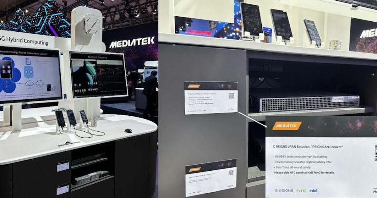 HTC G REIGNS攜手聯發科於MWC 2025共同展示6G混合運算，藉下一代行動通訊技術探索低延遲AI智慧應用 #分散式運算 (236019) - Cool3c