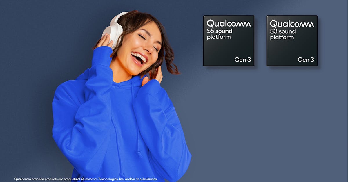高通公布Qualcomm S3 Gen 3與Qualcomm S5 Gen 3兩款Snapdragon Sound音訊平台，分別提升第三方音訊 ...