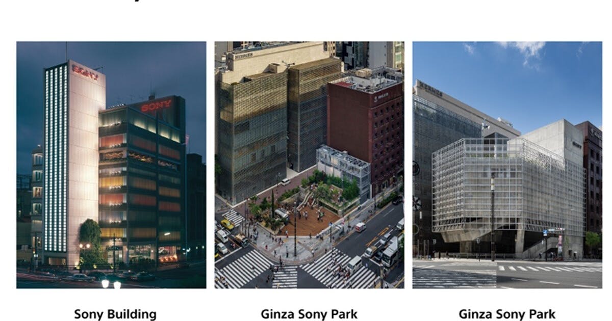 Sony新形象建築Ginza Sony Park竣工，將在2025年1月開幕 #公園 (222829) - Cool3c