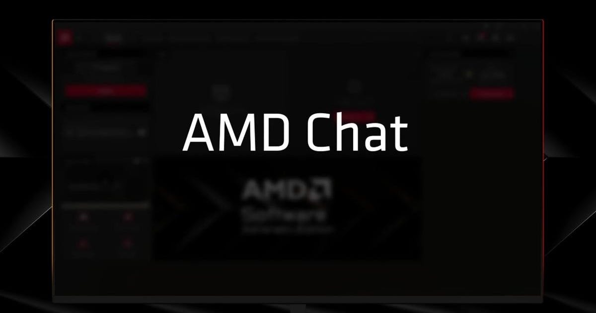 AMD為Radeon RX 9000系列新增不需連網的AI互動式聊天功能AMD Chat，初期以幫助玩家解決設定問題為主 #RDNA 4 ...