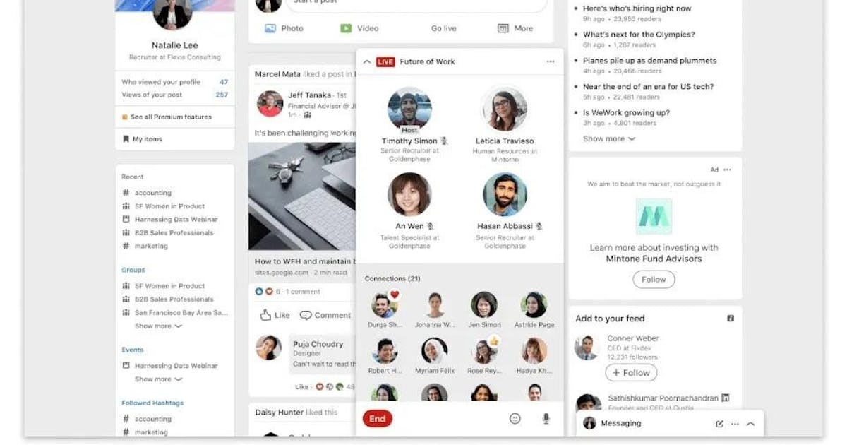 LinkedIn 悄悄終止語音聊天功能 (229524) - Cool3c