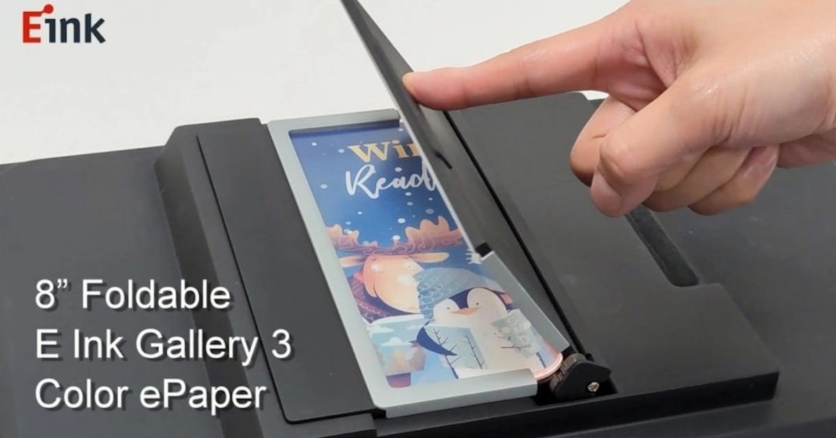 元太科技 E Ink Gallery 3 新一代全彩電子紙發表 反應更快、可用於凹折機種設計 實現全色域色彩顯示效果 (176312 ...