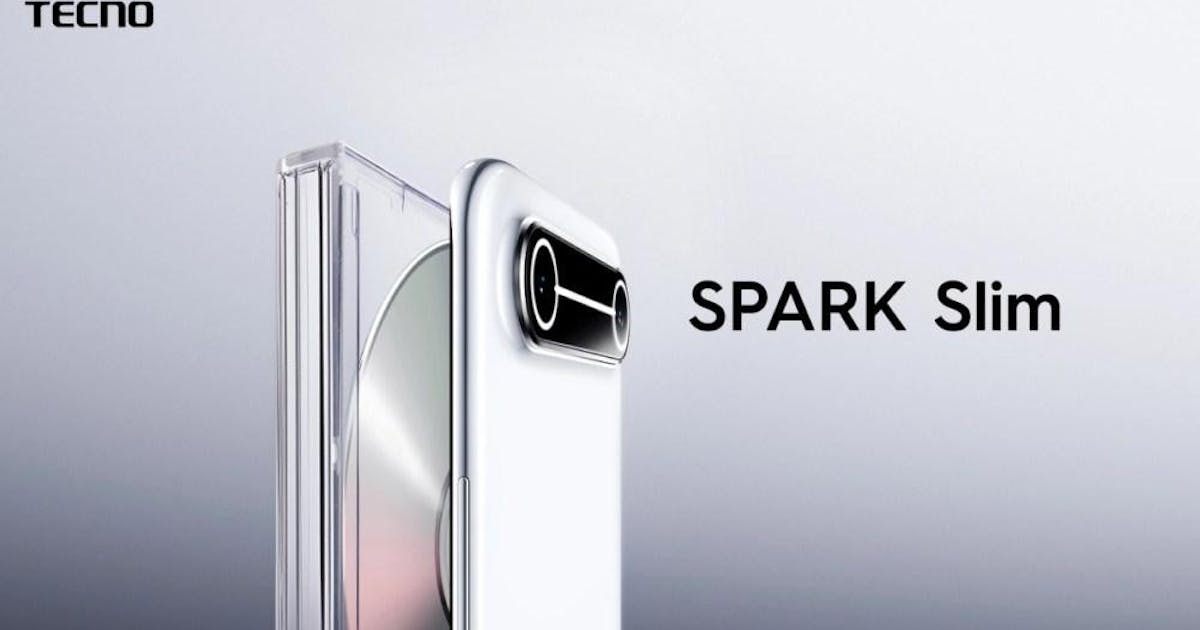 MWC 2025：傳音旗下 TECNO 展示最輕薄手機 Spark Slim 厚度僅 5.75mm 電池僅 4.04mm (236154) - Cool3c