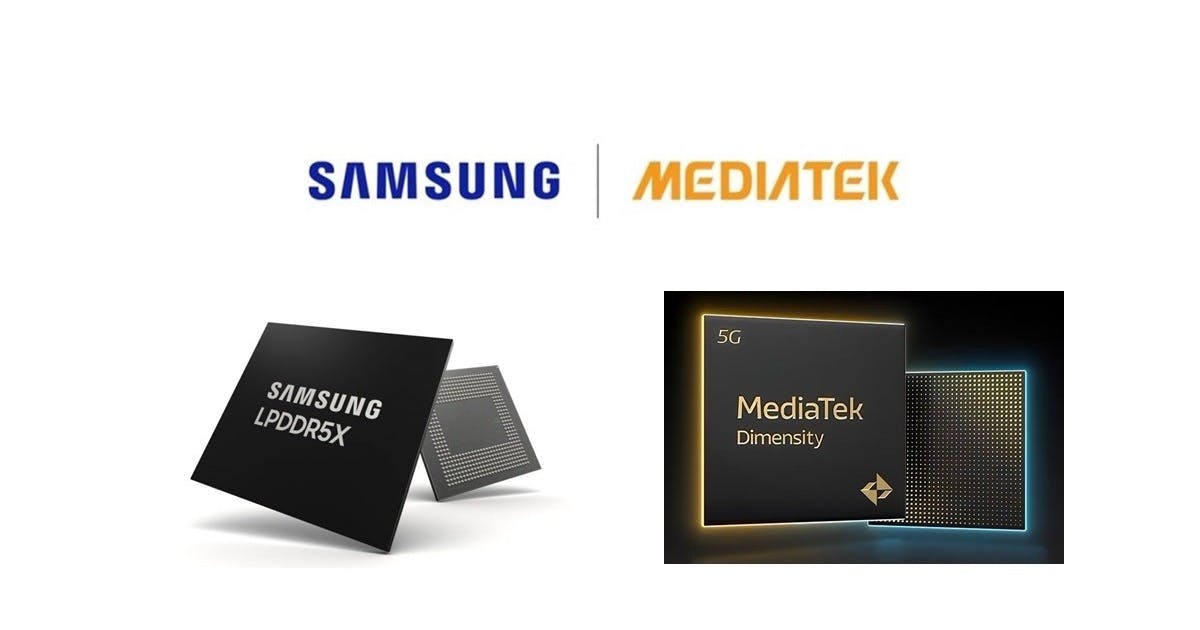 三星與聯發科完成10.7Gbps LPDDR5X記憶體與天璣9400的相容性驗證，能耗性能比較現行LPDDR5X提升25% #天璣 9400 ...