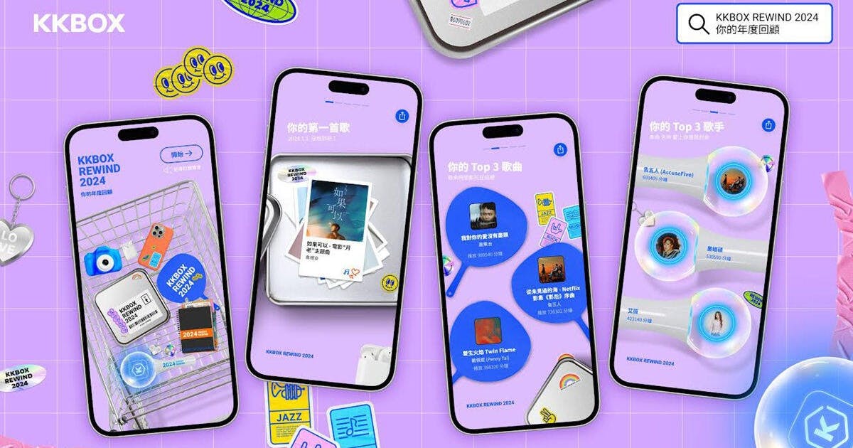 KKBOX年度回顧上線，同步推出最低日付不到1元的周年慶超值方案 #串流音樂 (230145) - Cool3c