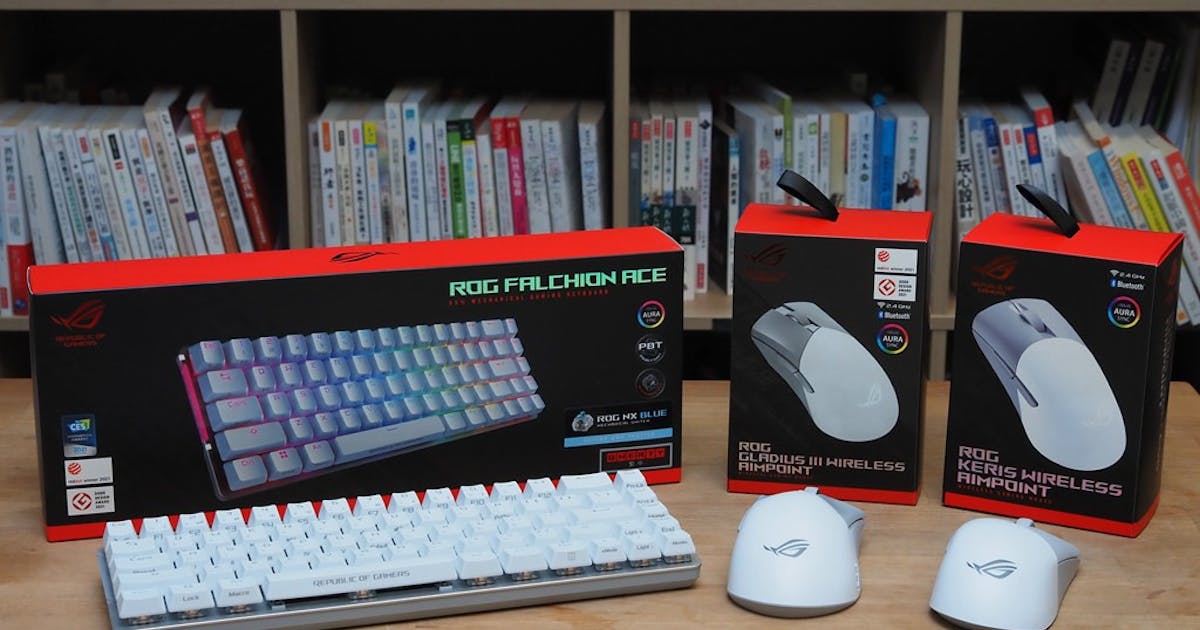華碩 ROG Gladius III Wireless AimPoint 電競滑鼠、 Keris Wireless AimPoint 電競滑鼠 ...
